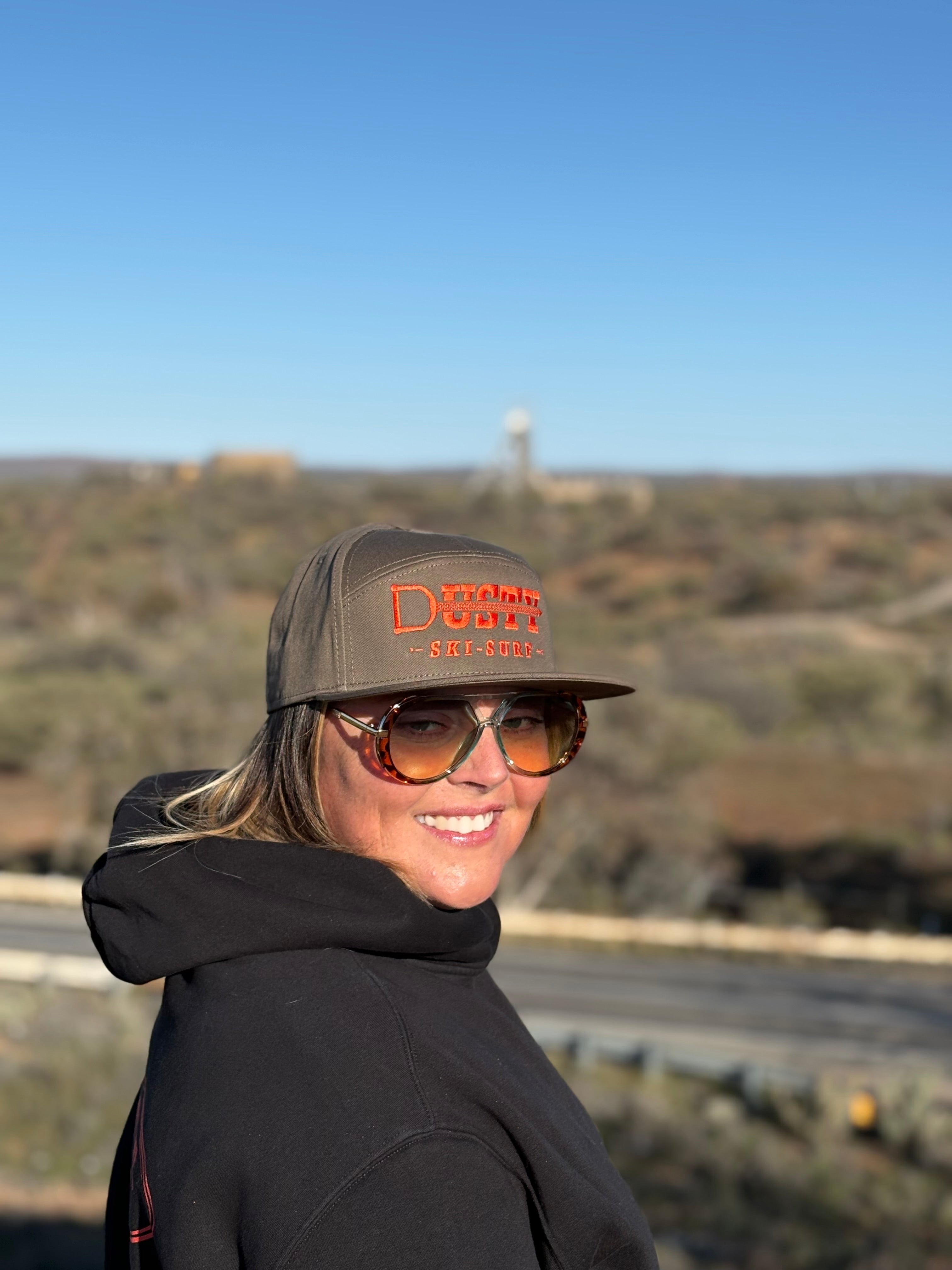 Dusty 7-Panel Snapback Cap-Og Walnut/Orange – Dusty Ski & Surf